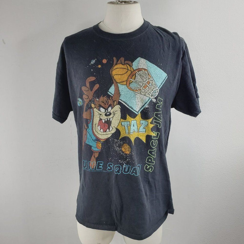 Junk Food Mens Black Space Jam: A New Legacy Taz Dunk… - Gem